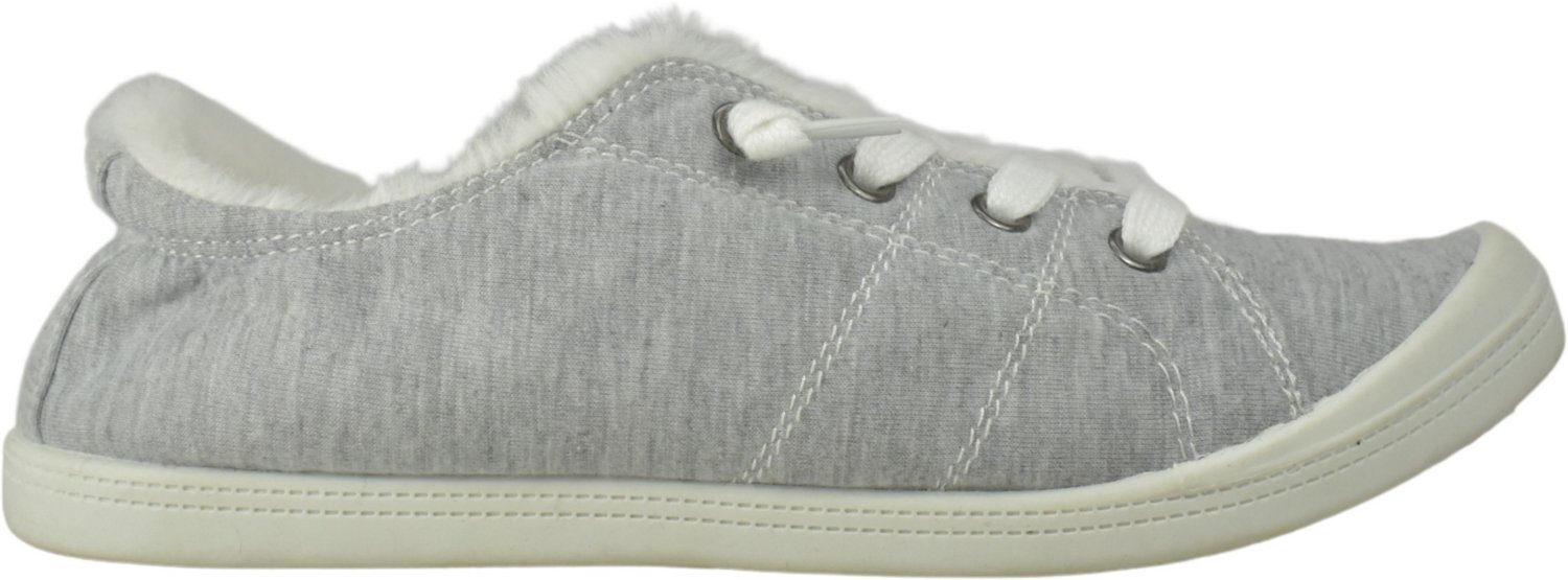 Shaboom Women's Canvas Shoes w/ Long Fur | Academy