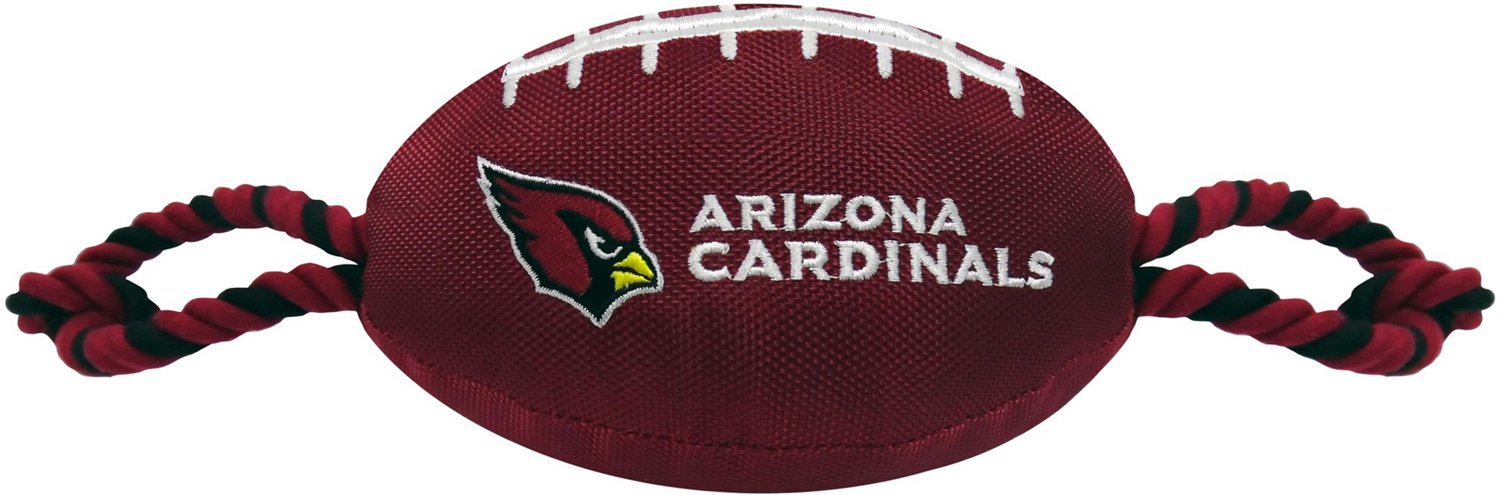Pets First Arizona Cardinals Nylon Football Rope Dog Toy | Academy