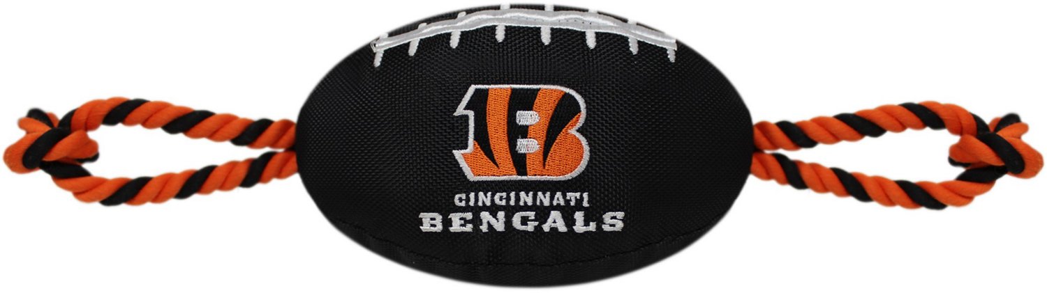 Pets First Cincinnati Bengals Nylon Football Rope Dog Toy | Academy