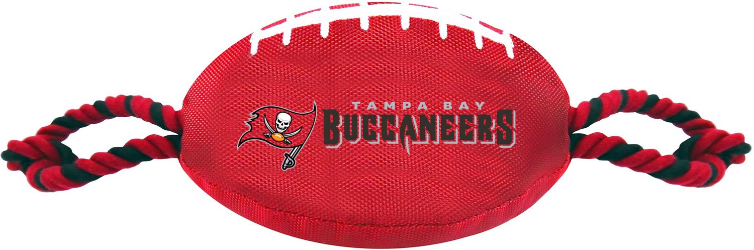 Pets First Tampa Bay Buccaneers Nylon Football Rope Dog Toy | Academy