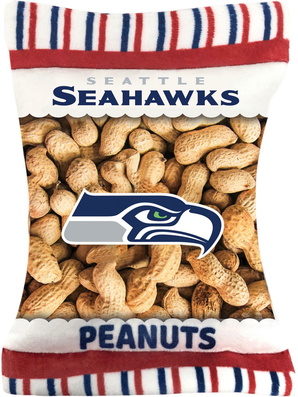 Pets First Seattle Seahawks Peanut Bag Dog Toy | Academy