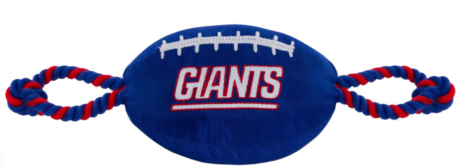 Pets First New York Giants Nylon Football Rope Dog Toy | Academy