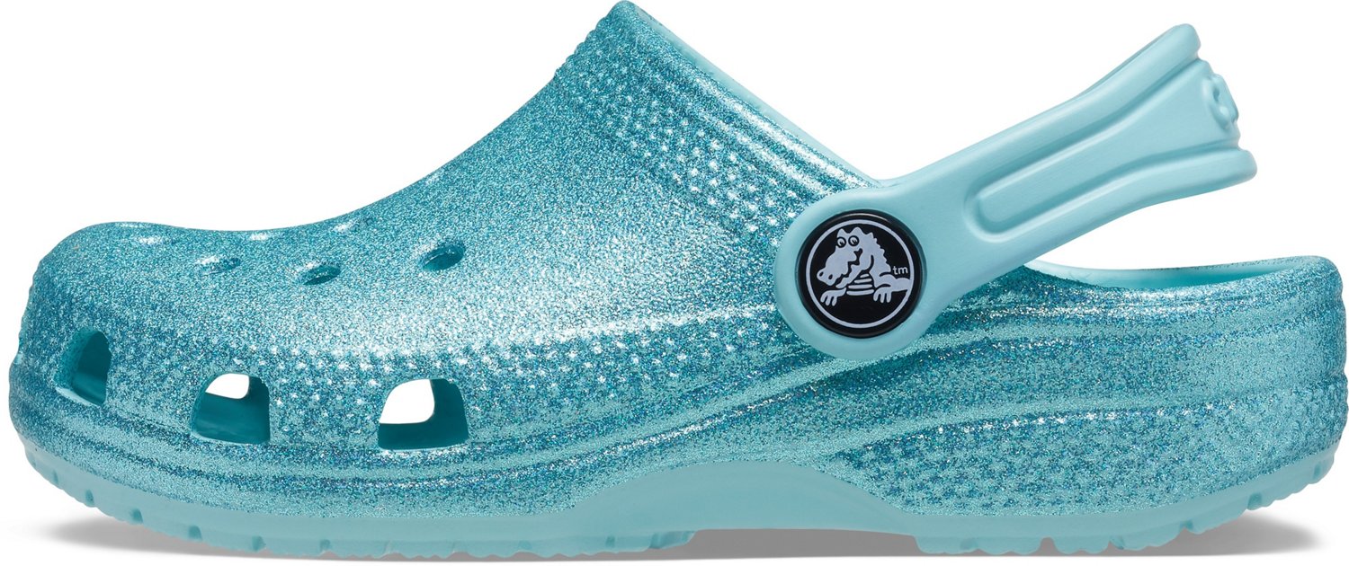 Crocs Toddler Girls' Classic Glitter Clogs | Academy