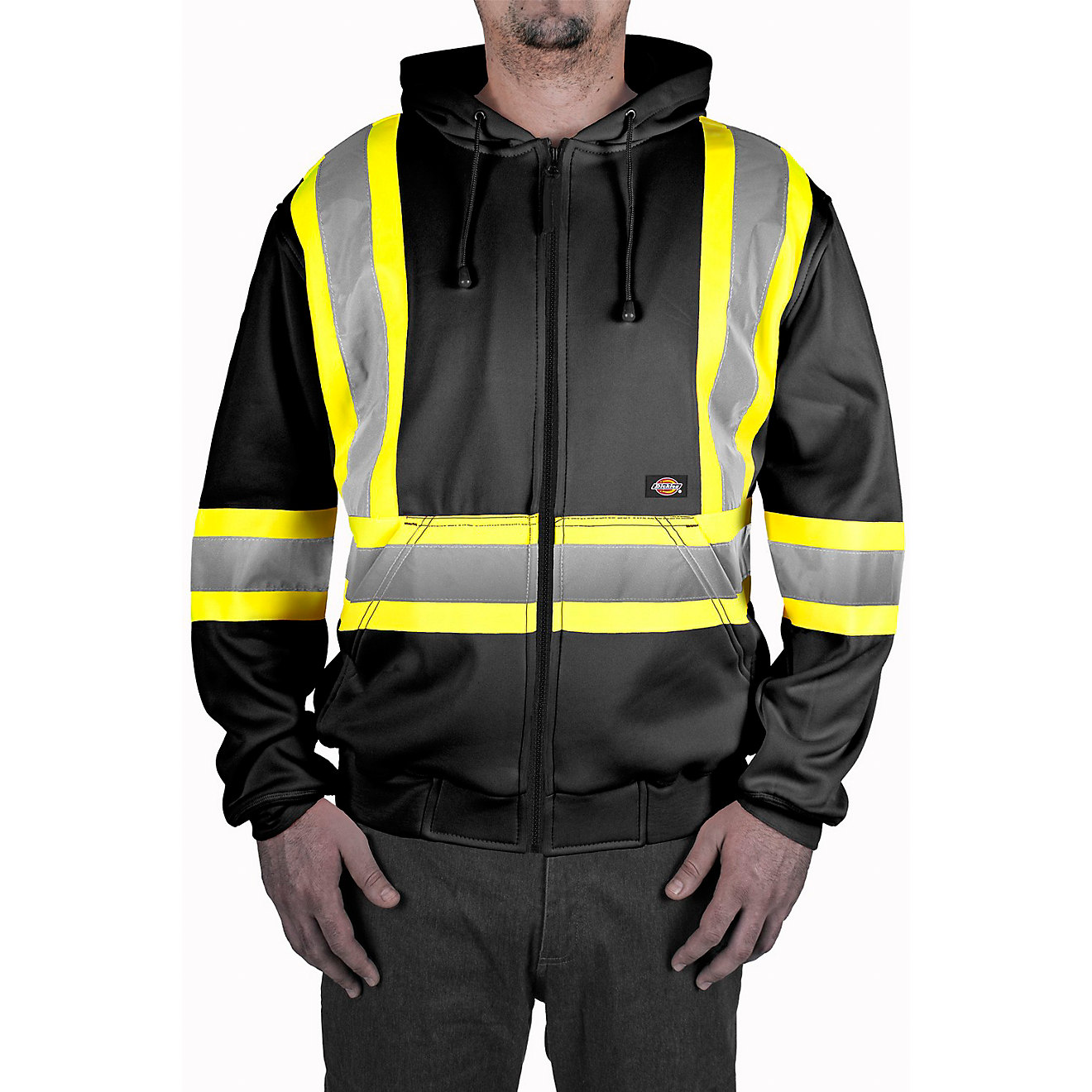 Dickies Men's Workwear Hi-Vis Fleece Hoodie | Academy Dickies Men's Workwear Hi-Vis Fleece Hoodie | Academy