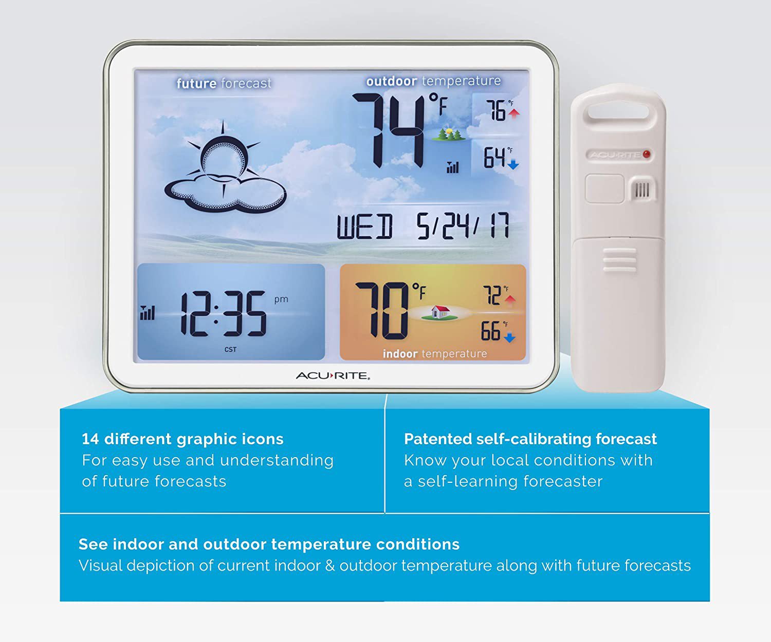 AcuRite Weather Station w/ Large Color Display | Academy