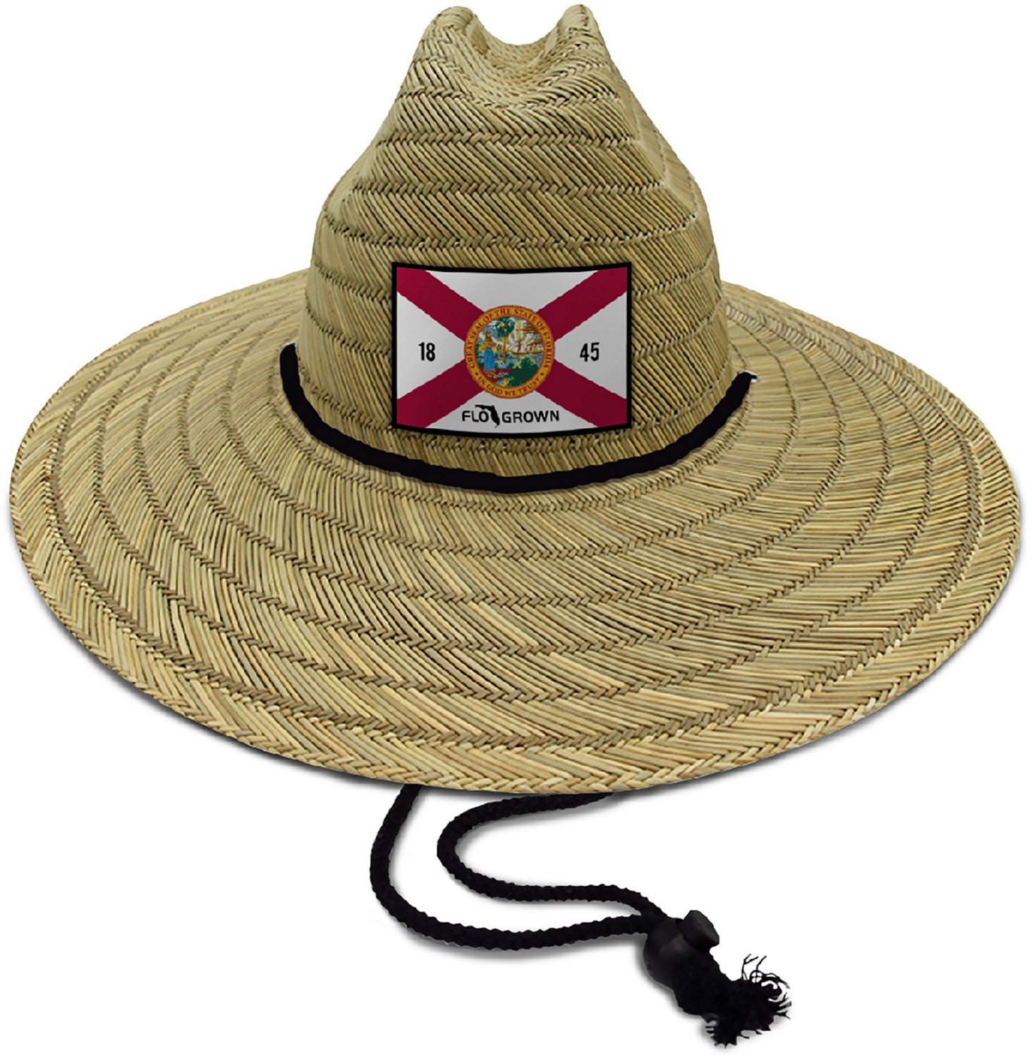 FLOGROWN Adults' Vintage Map Straw Hat | Free Shipping at Academy