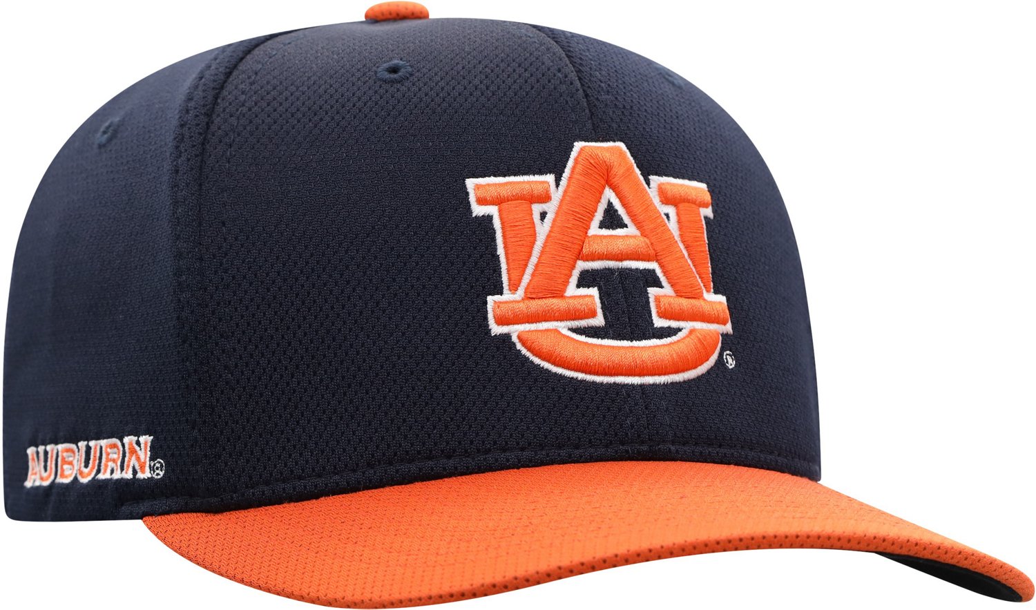 Top of the World Men's Auburn University Reflex 2.0 OneFit 2-Tone Cap ...