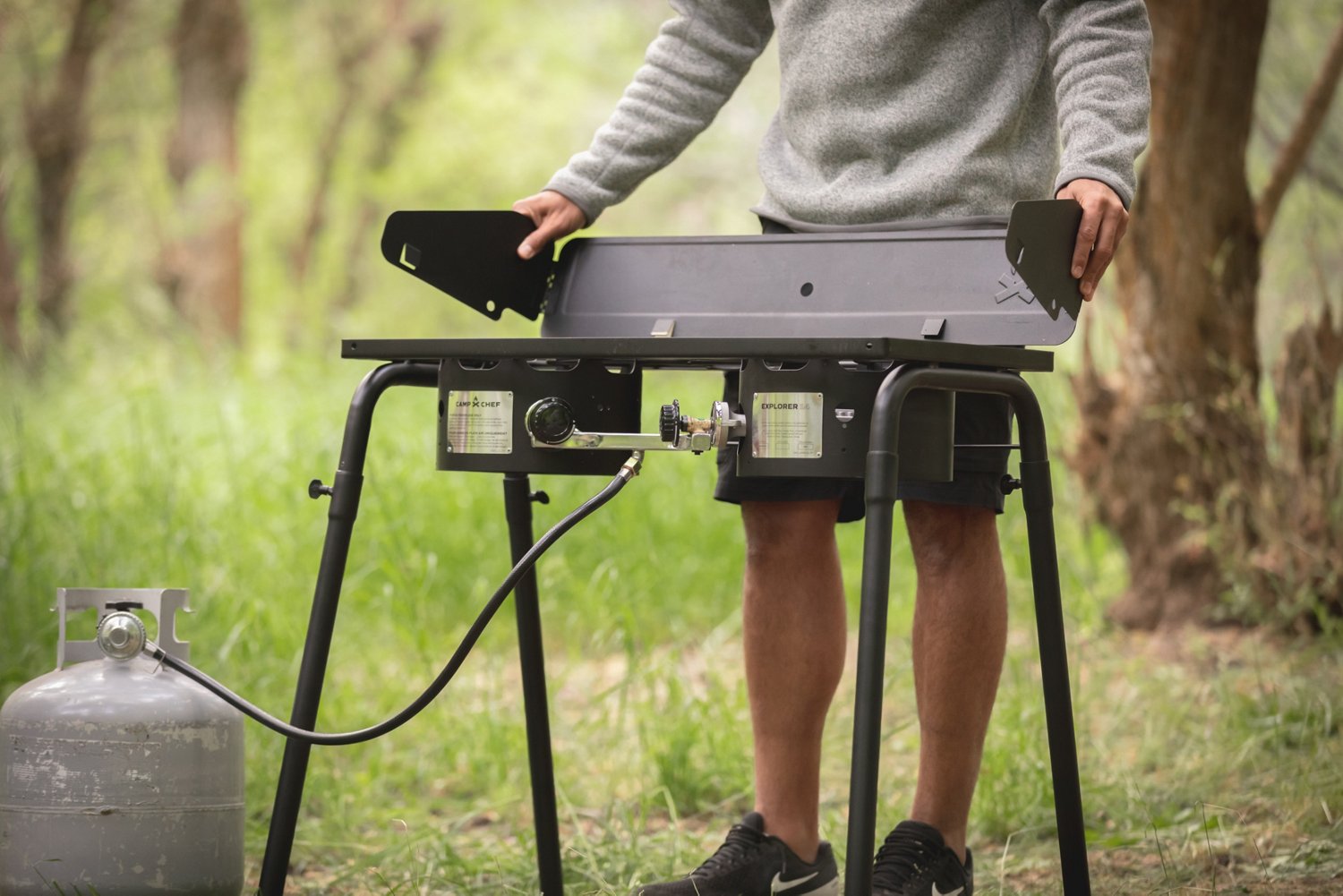 Camp Chef Explorer 2-Burner Propane Stove | Academy