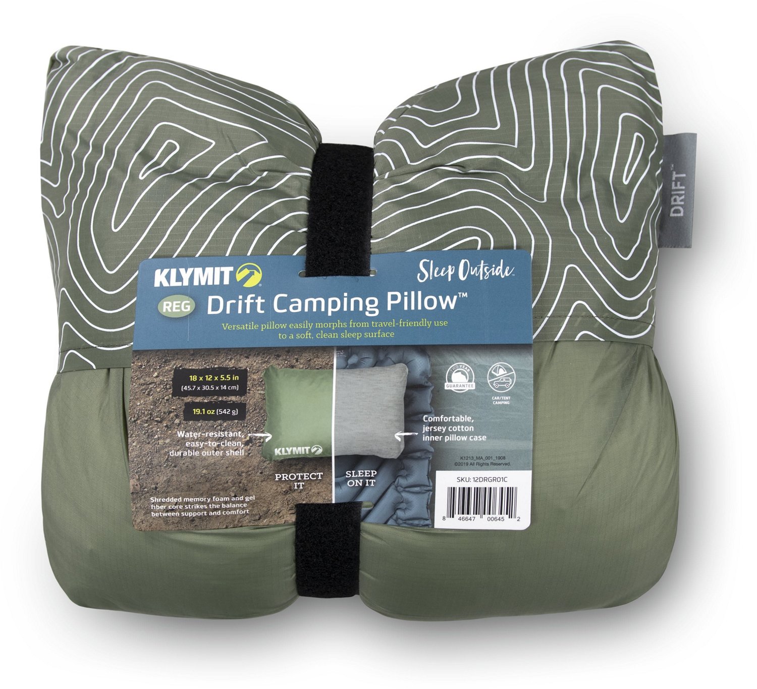 Klymit Regular Drift Camp Pillow | Free Shipping at Academy