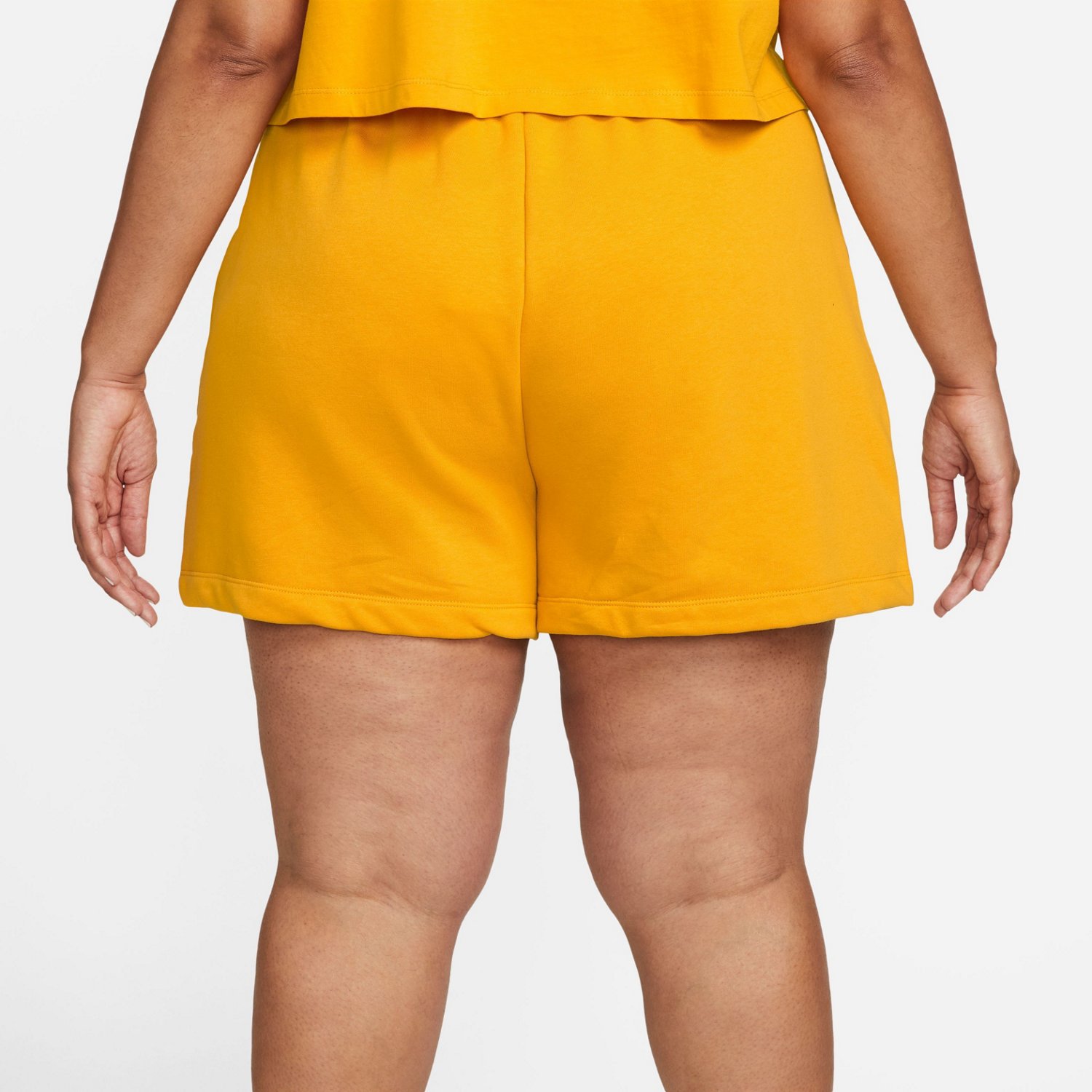 Nike Womens Club Fleece Plus Size Shorts Academy