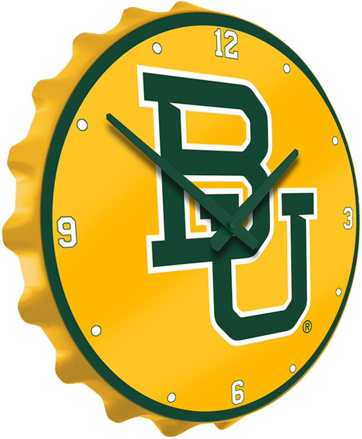 The Fan-Brand Baylor University Bottle Cap Clock | Academy