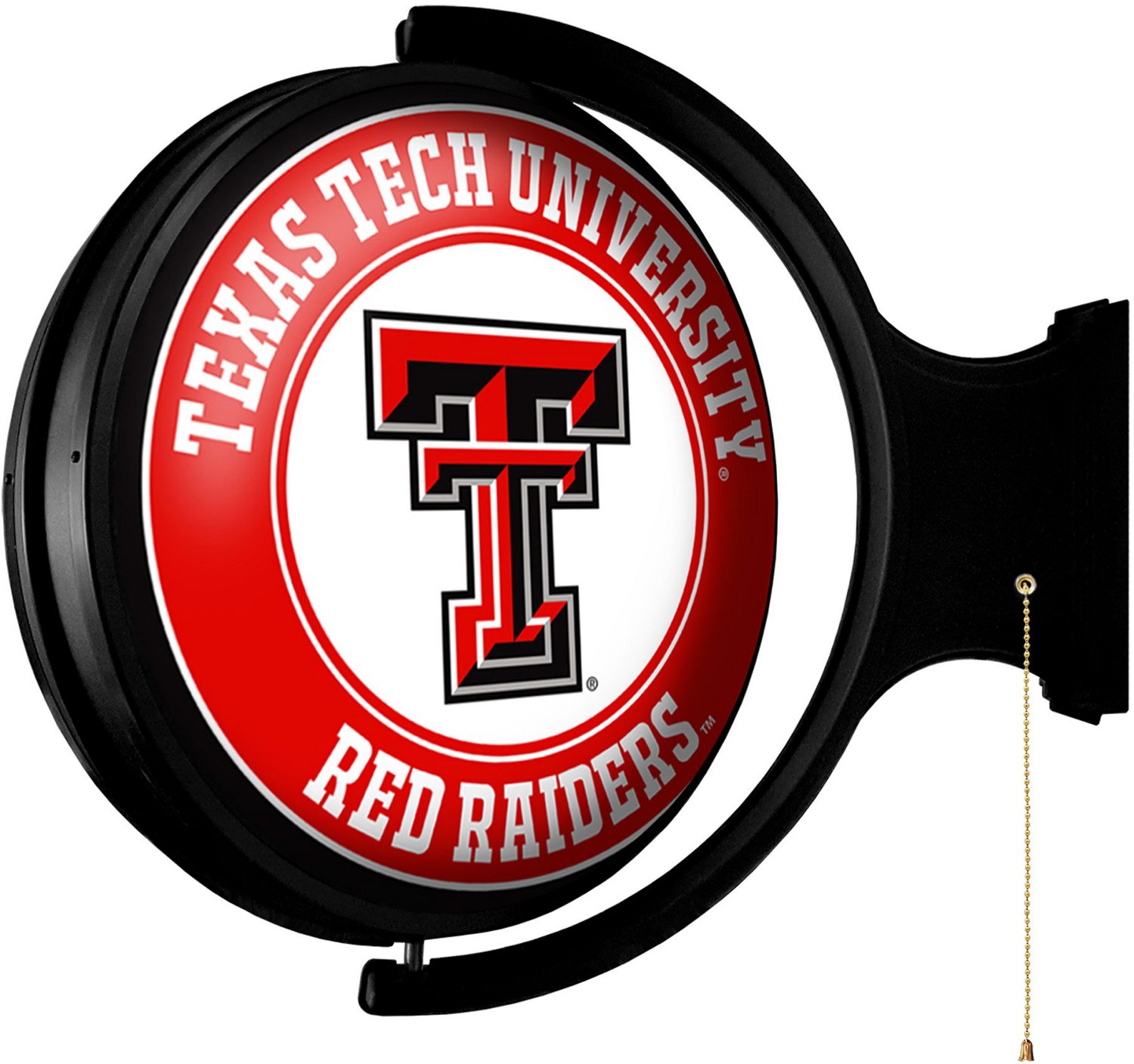 The Fan-Brand Texas Tech University Original Round Rotating Lighted ...