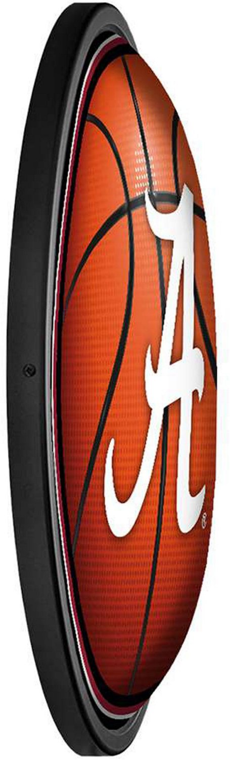 The Fan-Brand University of Alabama Basketball Round Slimline Lighted ...