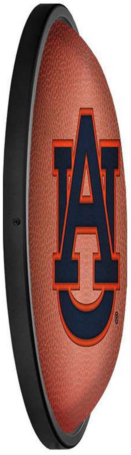 The Fan-Brand Auburn University Pigskin Oval Slimline Lighted Sign ...