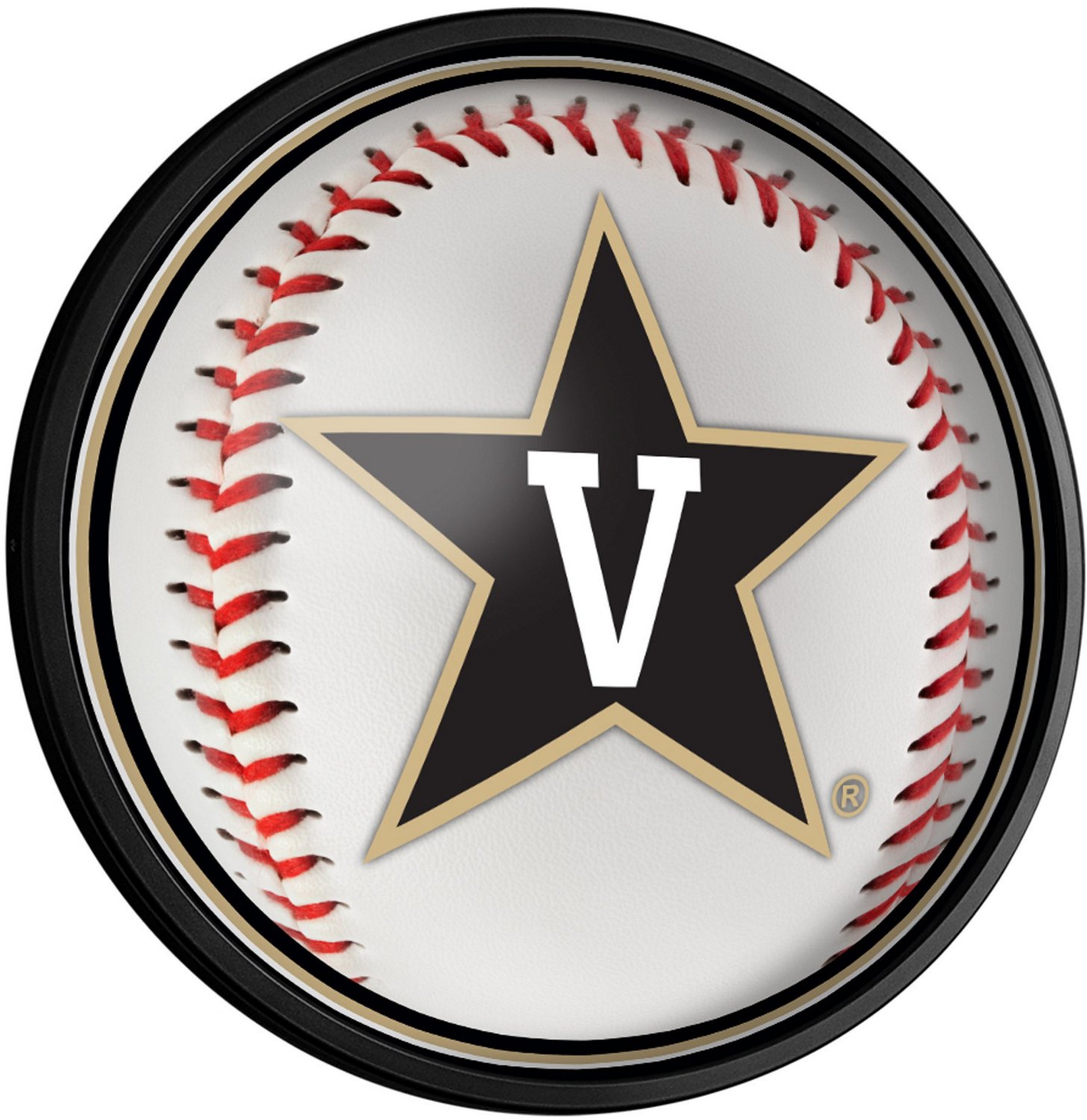 The Fan-Brand Vanderbilt University Baseball Slimline Lighted Wall Sign ...