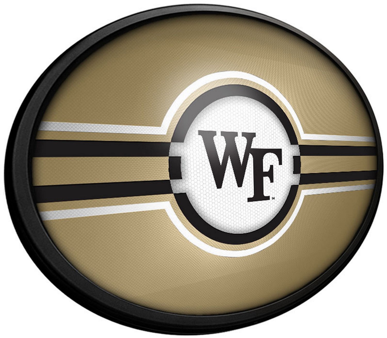 The Fan-Brand Wake Forest University Oval Slimline Lighted Wall Sign ...