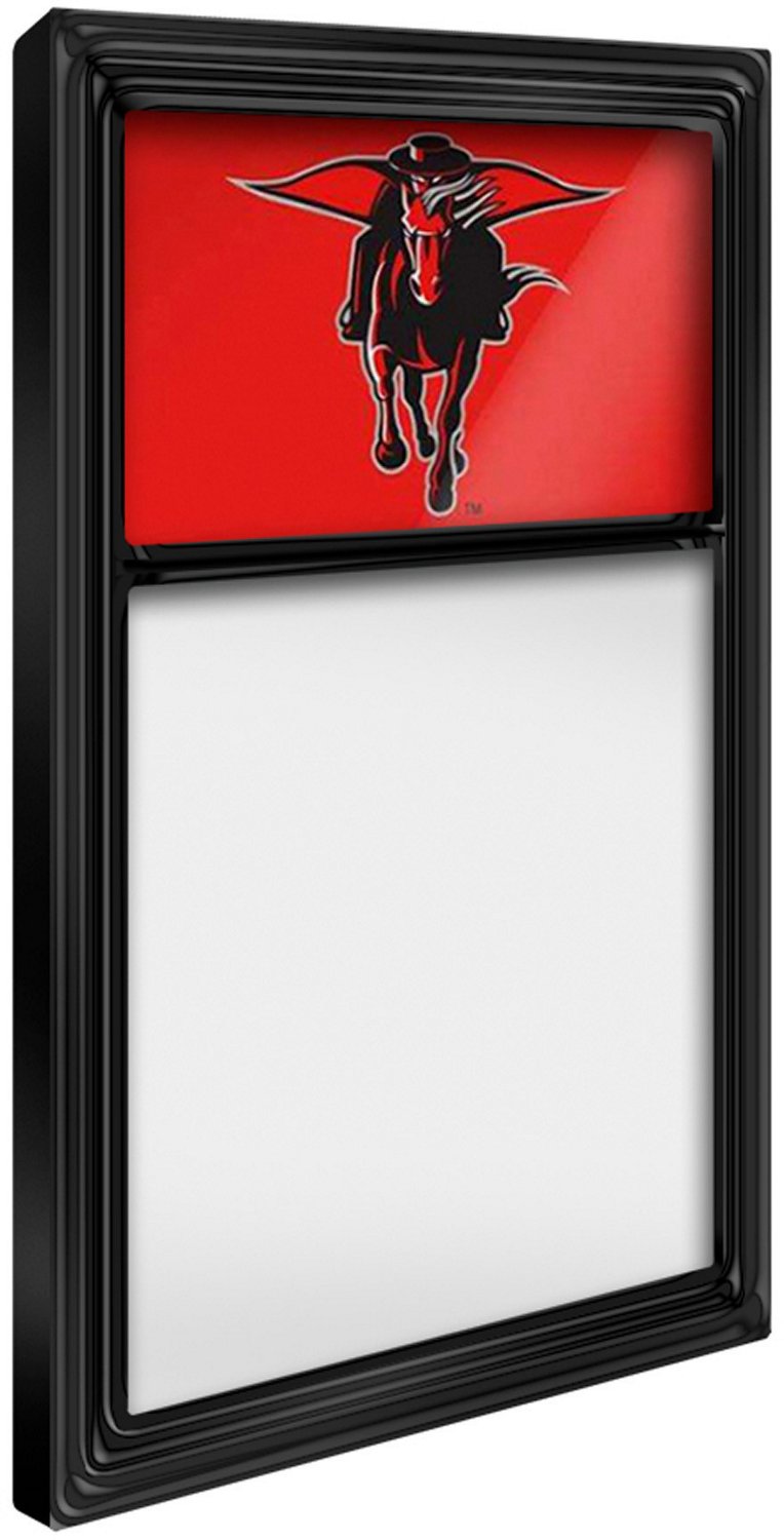 The Fan-Brand Texas Tech University Masked Rider Dry Erase Note Board ...