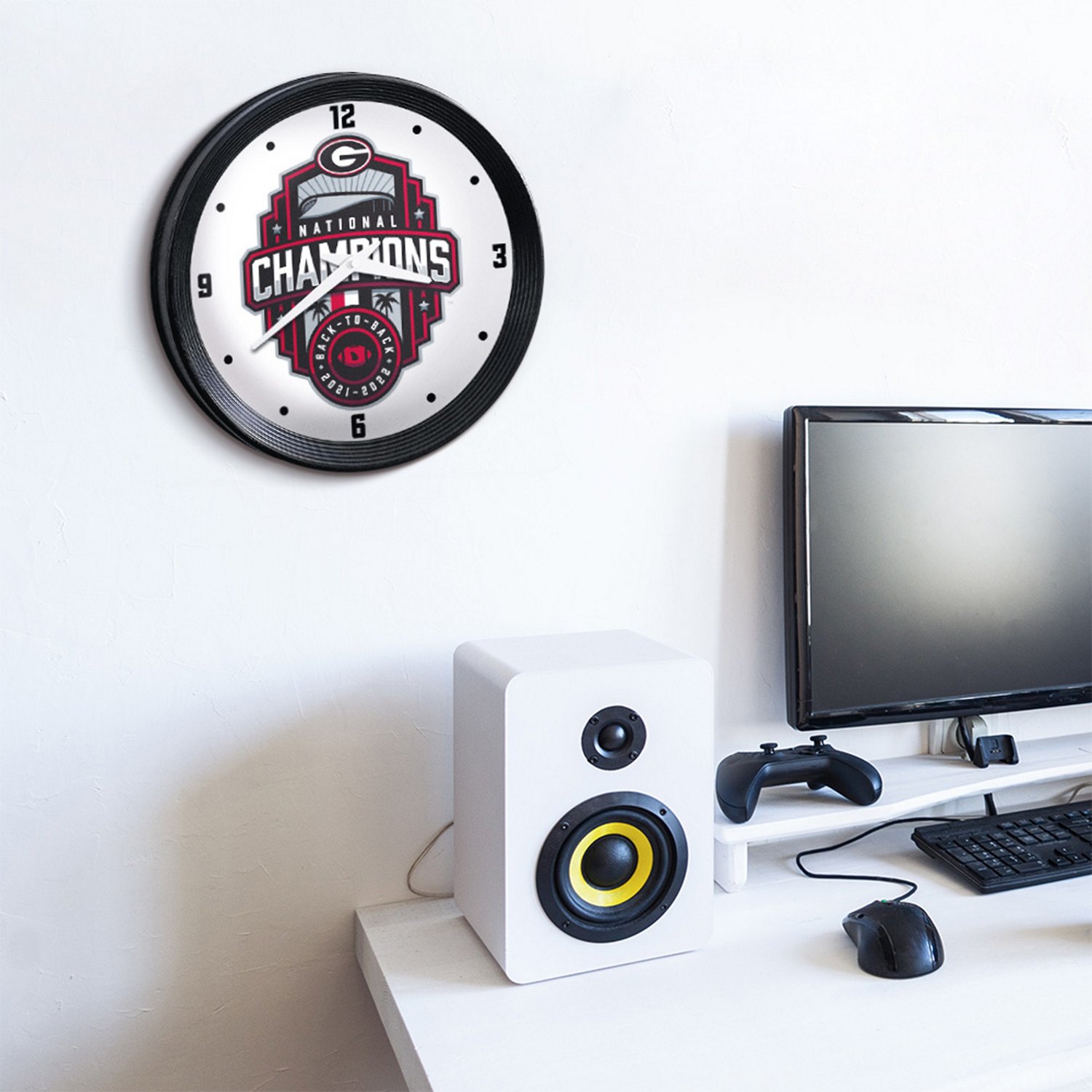 The Fan-Brand University of Georgia National Champions Ribbed Wall ...