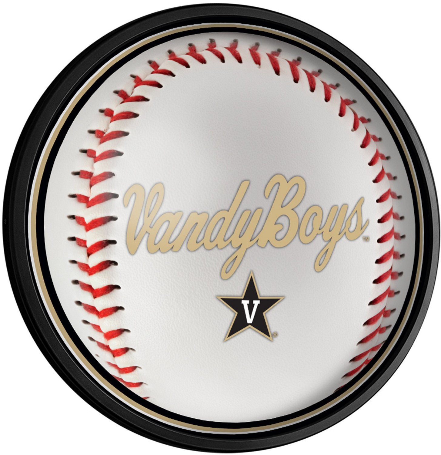The Fan-Brand Vanderbilt University Vandy Boys Slimline Lighted Wall ...