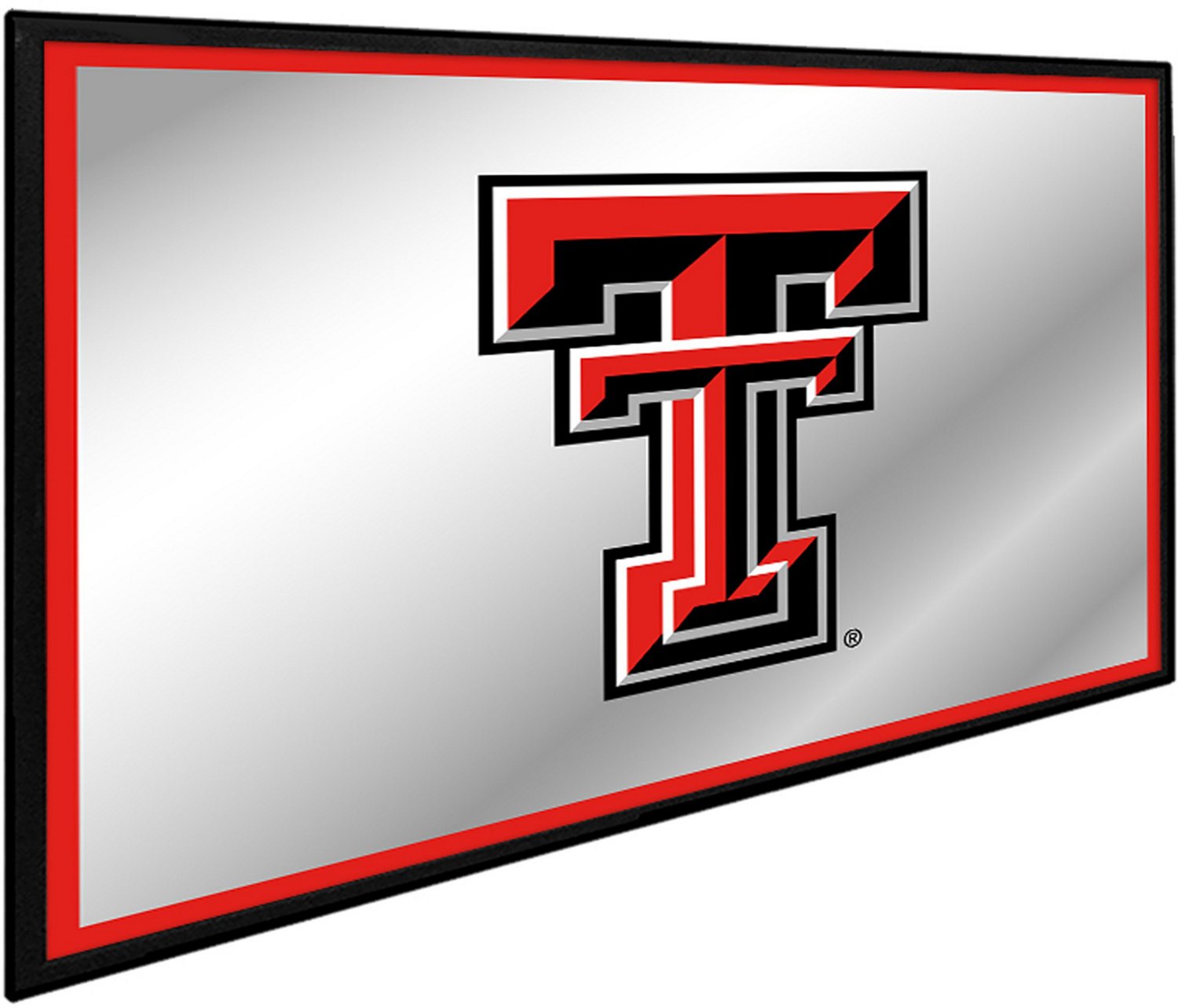 The Fan-Brand Texas Tech University Framed Mirrored Wall Sign | Academy