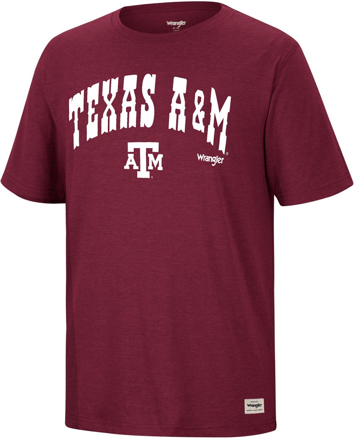 Wrangler Men’s Texas A&M University Western Team T-shirt | Academy