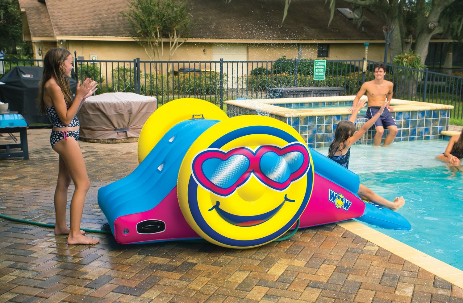 WOW Watersports Fun Pool Slide with Sprinkler | Academy