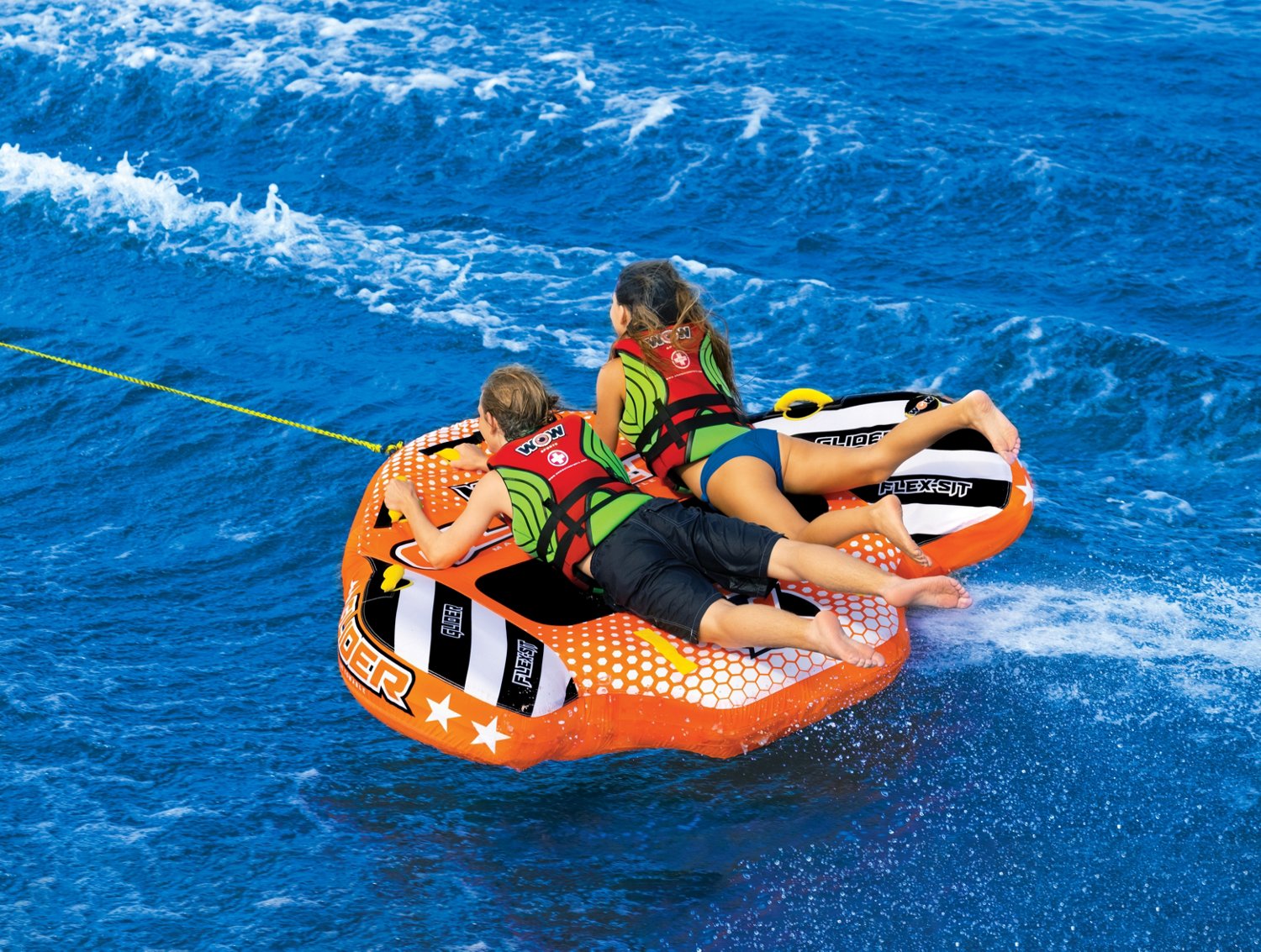WOW Watersports Glider 2 Person Towable with Flex Seating | Academy