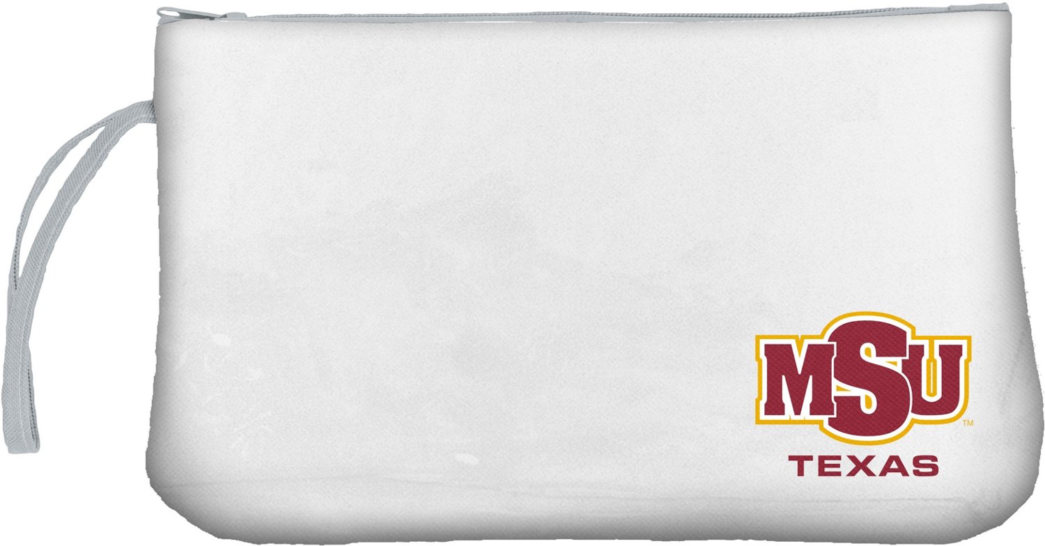 Logo Brands Midwestern State University Clear Wristlet | Academy