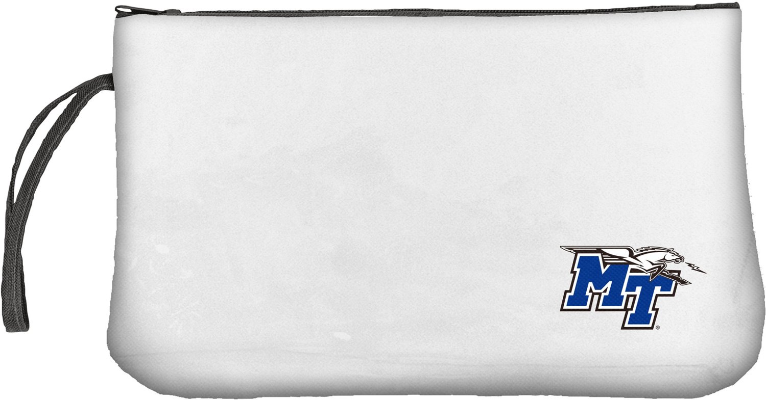 Logo Brands Middle Tennessee State University Clear Wristlet Academy