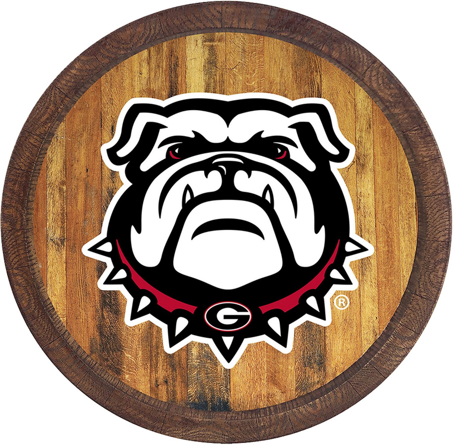 The Fan-Brand University of Georgia UGA Faux Barrel Top Sign | Academy