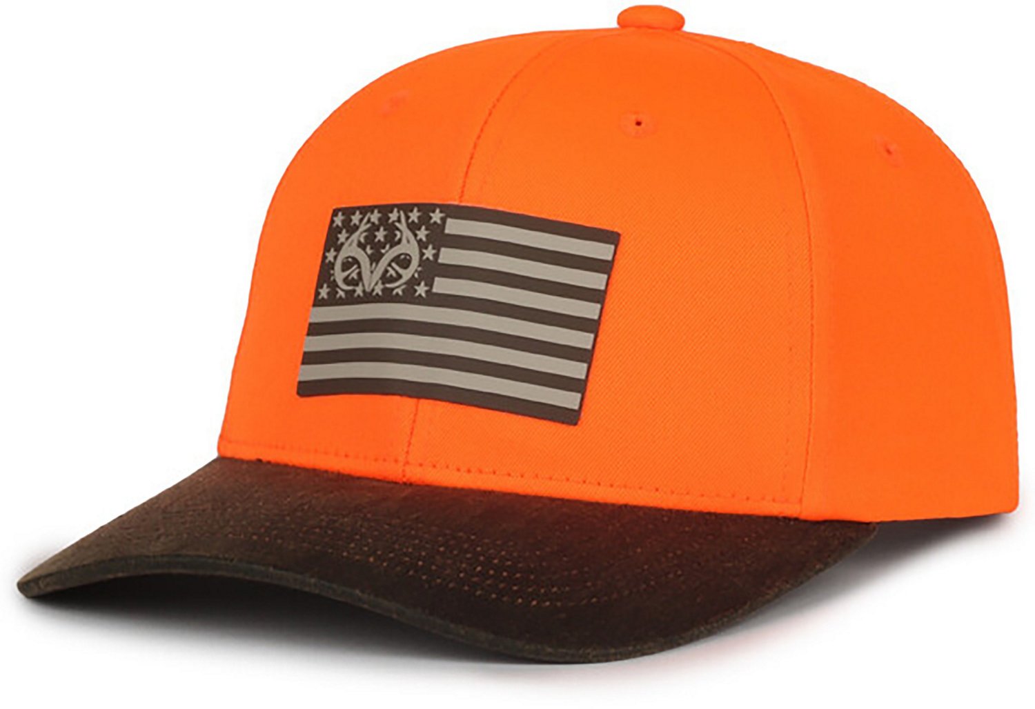 RealTree Men’s Americana Blaze Twill Pro-Round Adjustable Hat | Academy