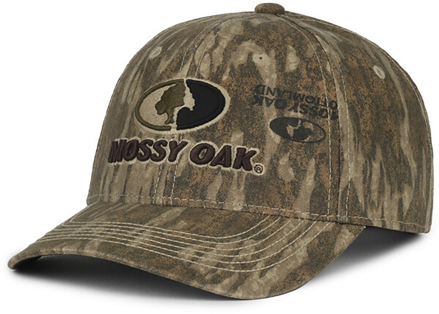 Mossy Oak Men’s Outdoor New Bottomland Twill Adjustable Cap | Academy