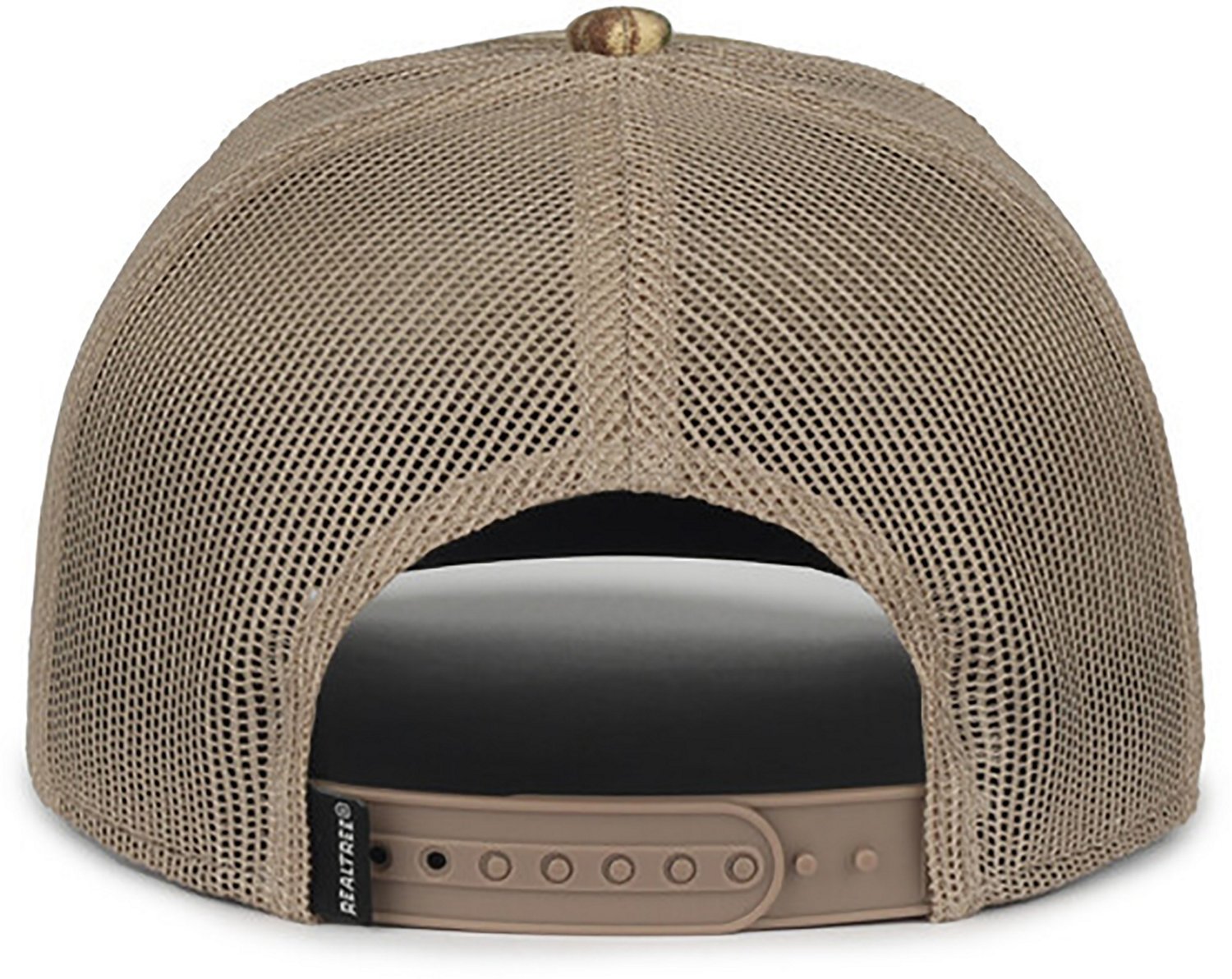 RealTree Men’s Pro-Round Structured Mesh Back Trucker Hat | Academy