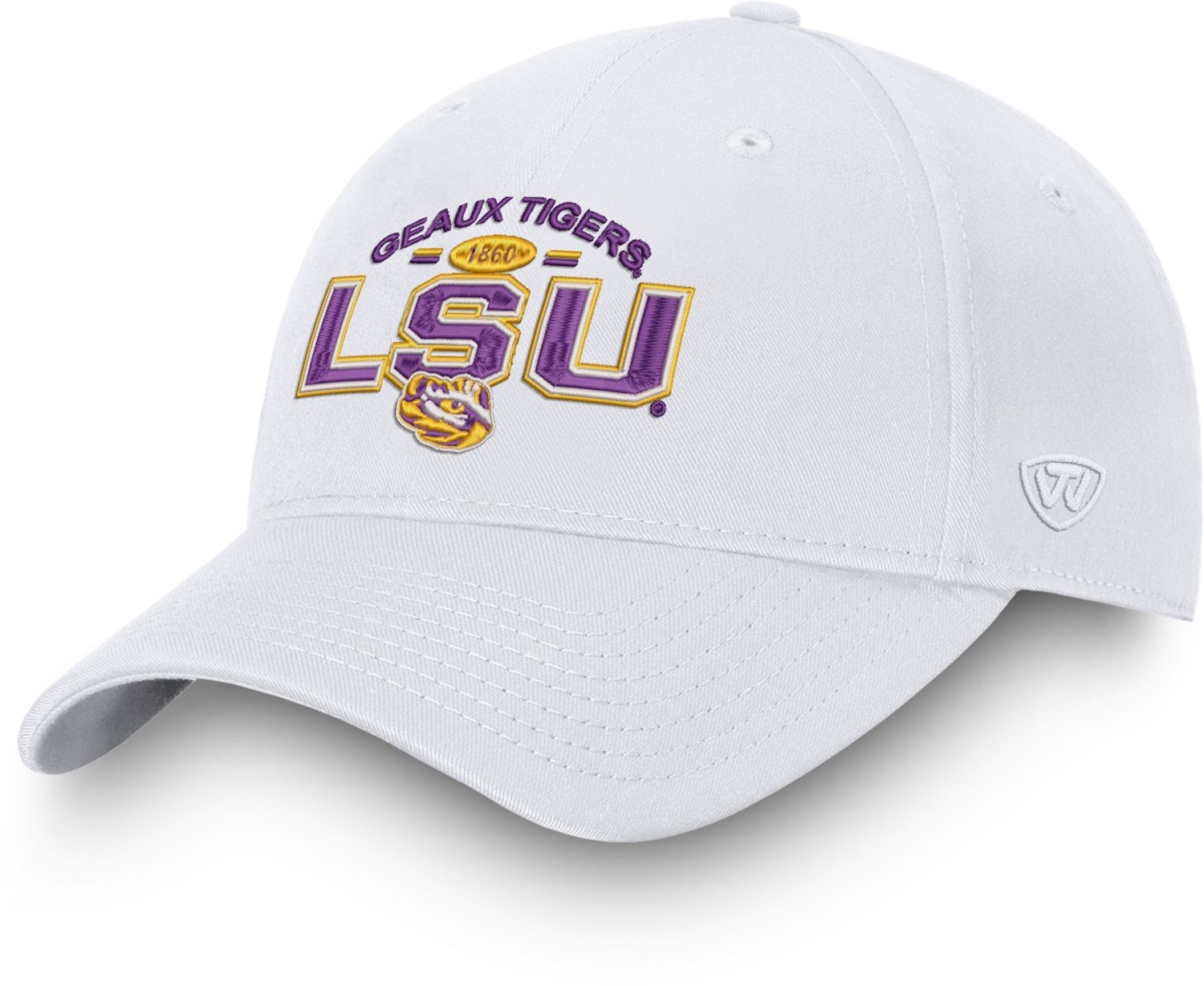 Top of the World Louisiana State University Iconic Arch Snapback Cap ...