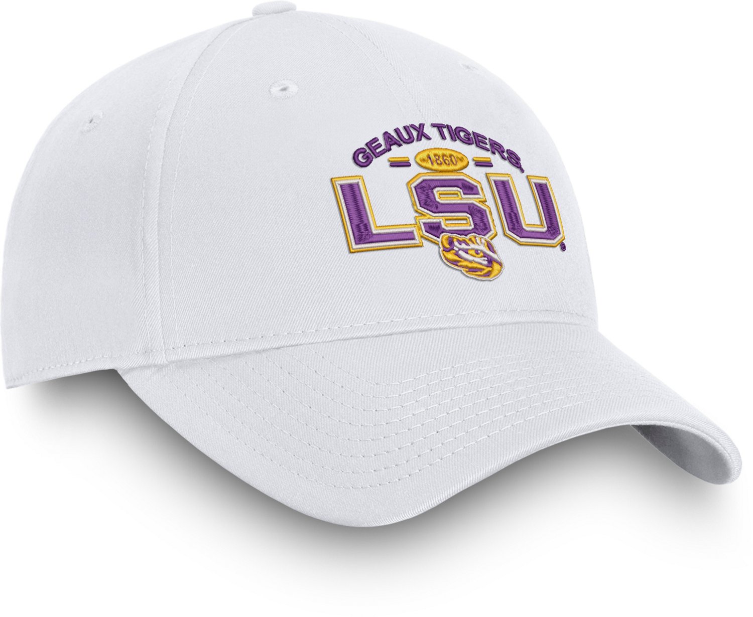 Top of the World Louisiana State University Iconic Arch Snapback Cap ...