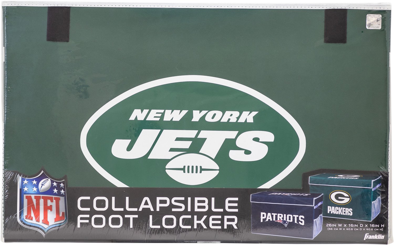 Franklin New York Jets Collapsible Storage Footlocker Bin | Academy