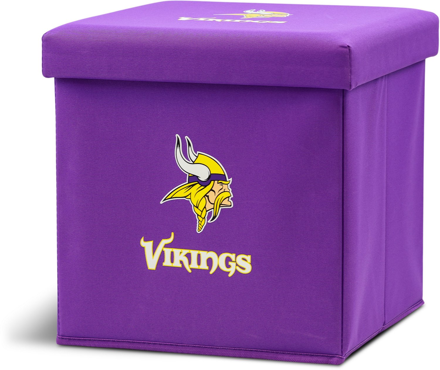 Franklin Minnesota Vikings Storage Ottoman with Detachable Lid | Academy