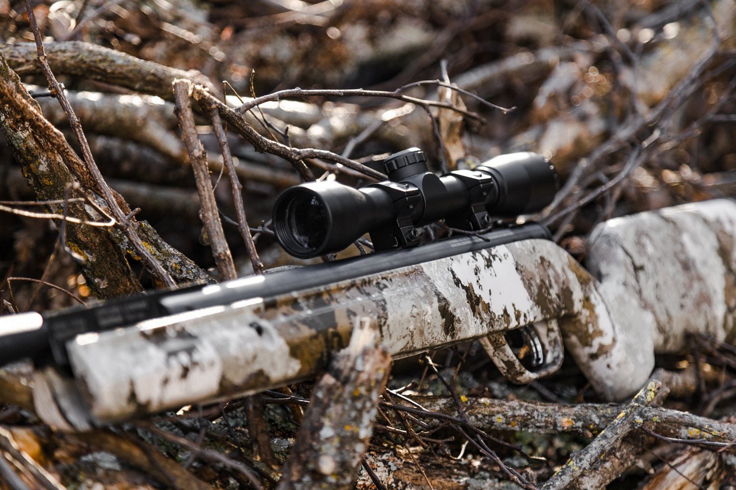 1200g .117/.22 Dual Caliber Break Barrel Camo Air Rifle | Academy