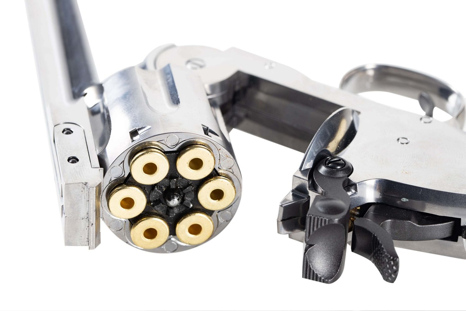 Barra Airguns Schofield Nickel .177 5 in Airsoft Revolver | Academy