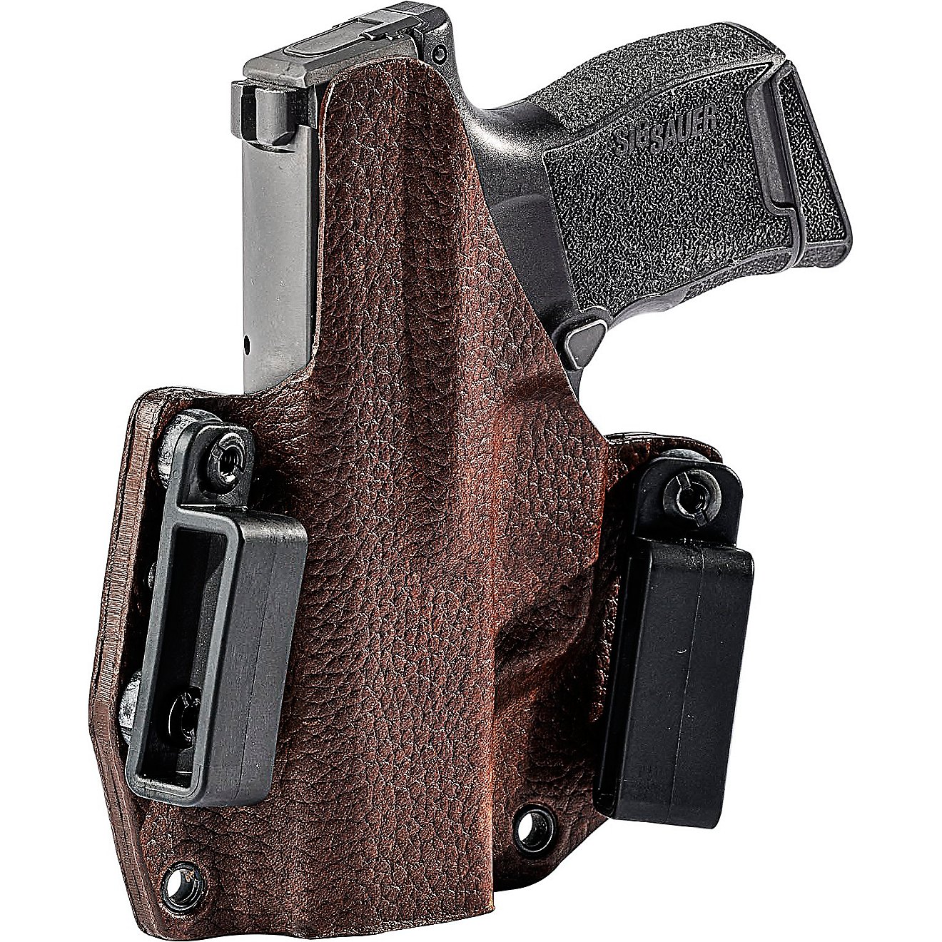 Mission First Tactical Leather Hybrid Sig Sauer P365 OWB Holster | Academy Mission First Tactical Leather Hybrid Sig Sauer P365 OWB Holster | Academy