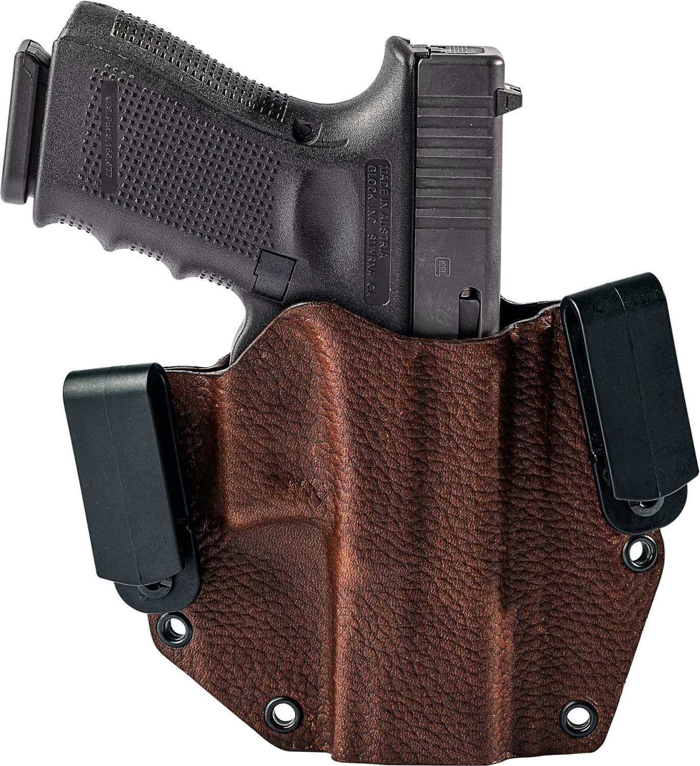 Mission First Tactical Leather Hybrid Taurus PT111, G2, G2C & G2S OWB Holster | Academy