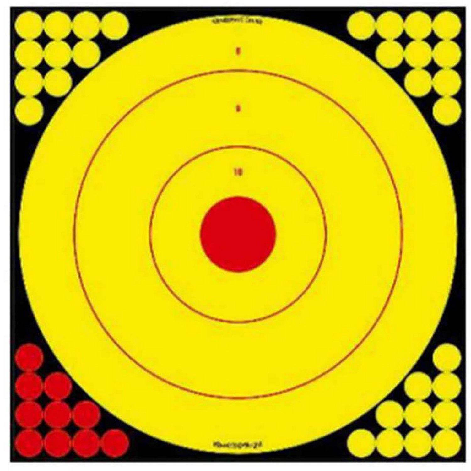 Birchwood Casey Long Range Bullseye Targets 5-Pack | Academy