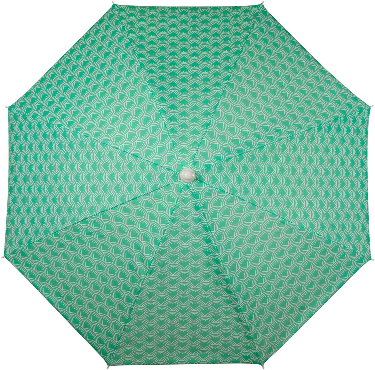 Picnic Time 5.5' Athens Pattern Portable Beach Umbrella | Academy