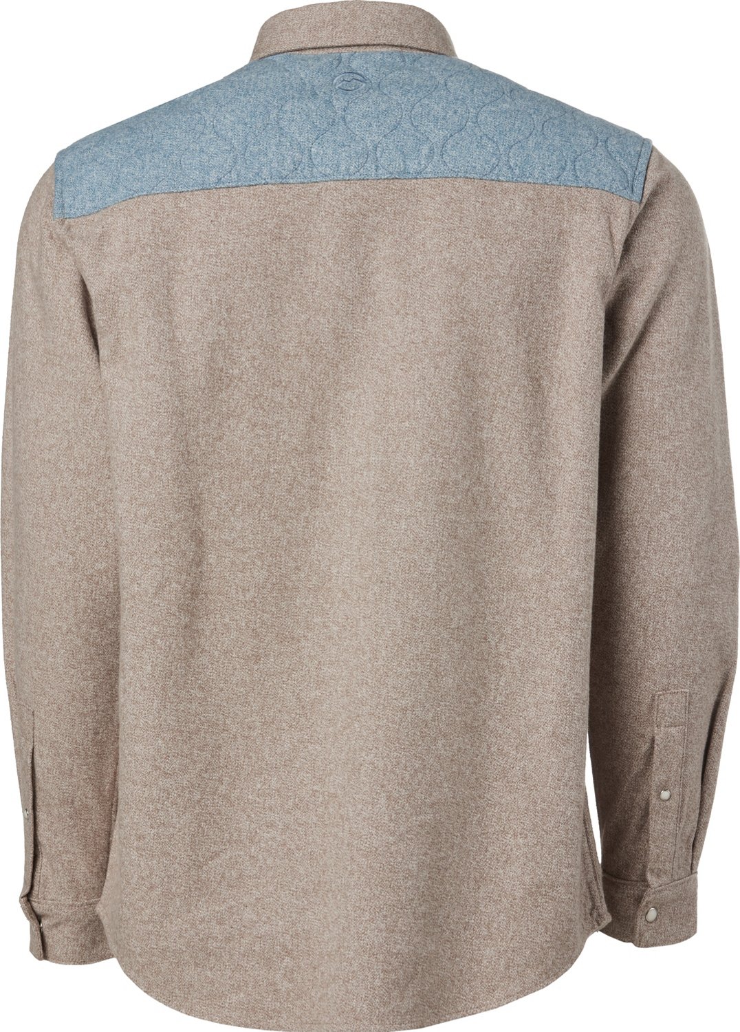 Magellan Outdoors Men's Pecos Ridge Quilted Yoke Flannel Shirt Jacket ...