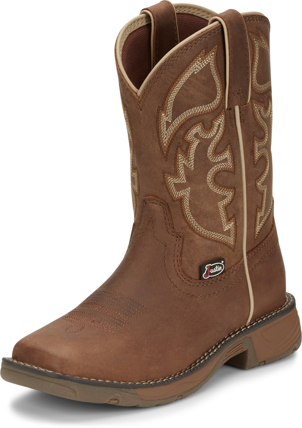 Justin Boys' Rush Junior Cowboy Boots | Free Shipping at Academy