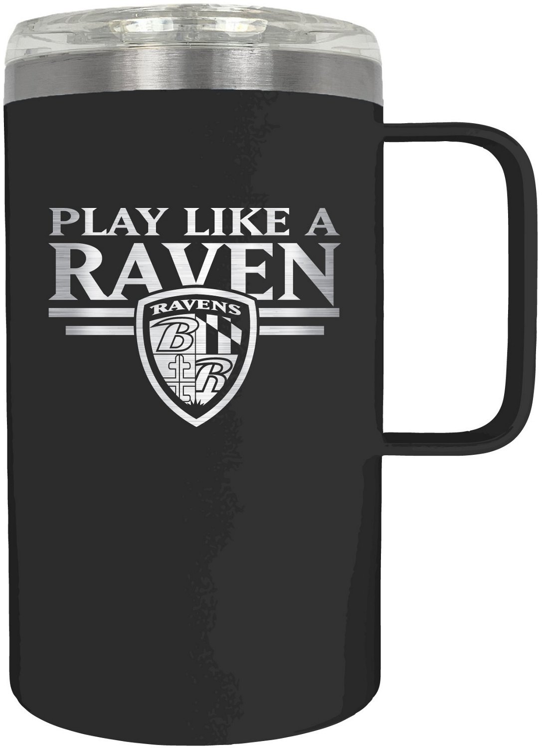 Great American Products Baltimore Ravens 18oz Hustle Travel Mug | Academy