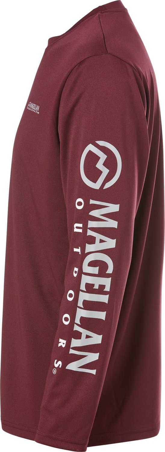 Magellan Outdoors Men's Casting Crew Core Graphic Long Sleeve T-shirt ...