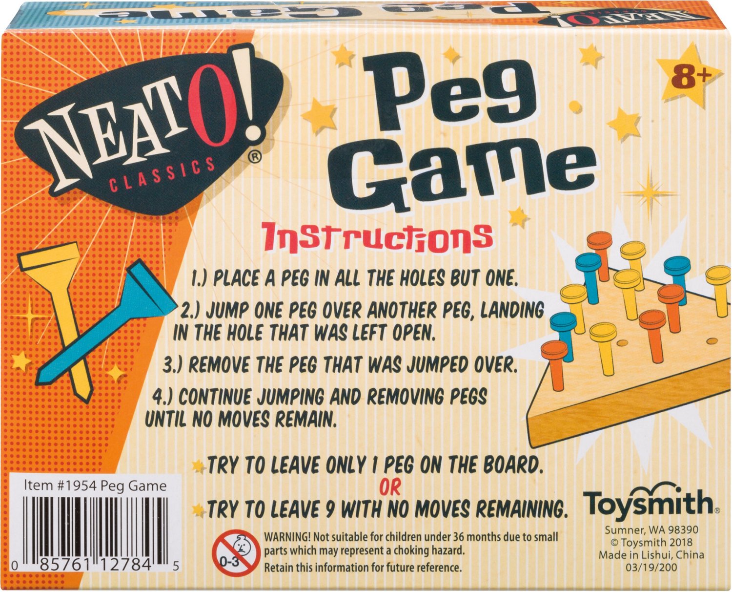 Toysmith Peg Game | Academy