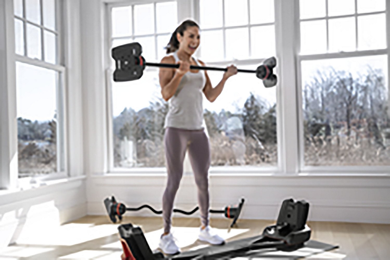 Bowflex SelectTech 2080 Barbell w/ Curl Bar | Academy