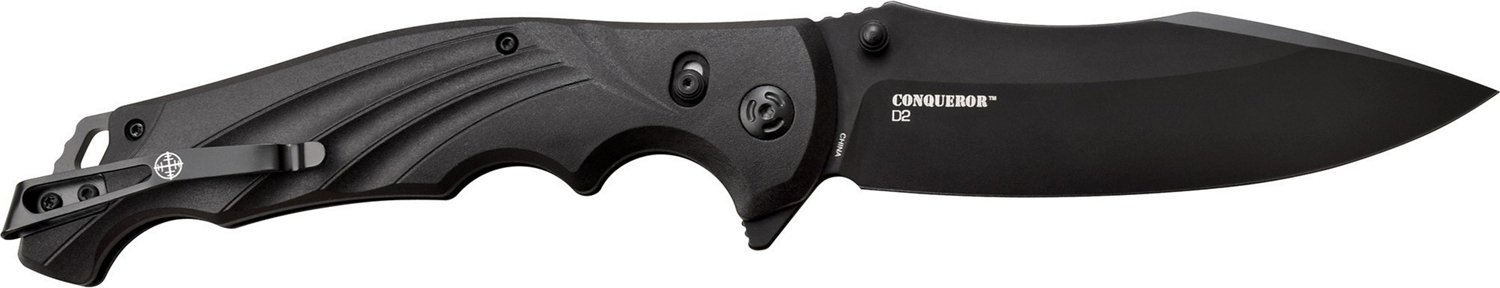 Master Cutlery Elite Tactical Conqueror Manual Folding Knife | Academy
